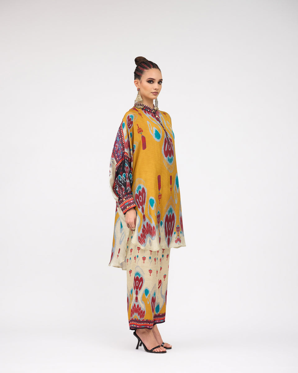 Tangier : Mabel - Mustard/Multi – Rajdeep Ranawat