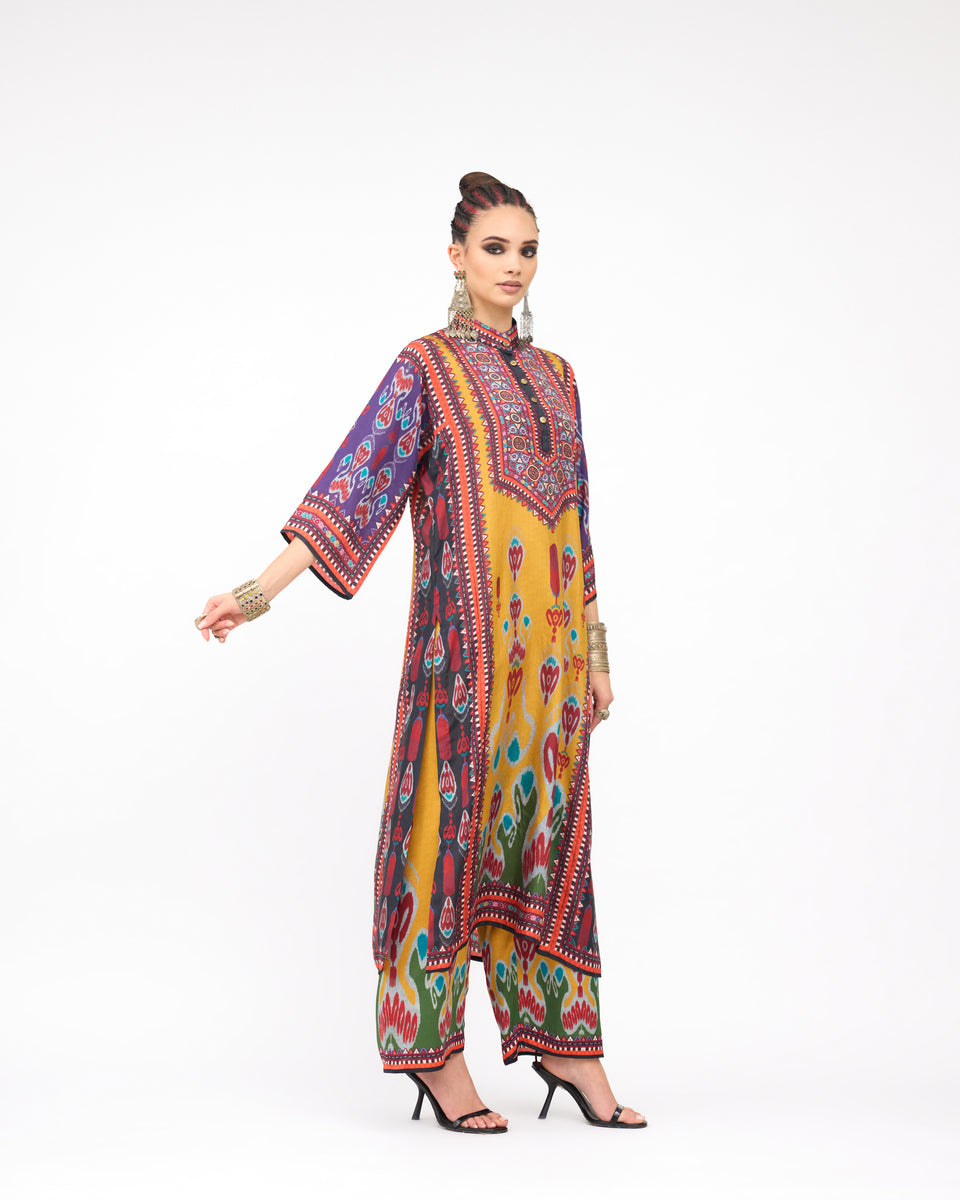 Tangier : Ghazala - Mustard/Multi – Rajdeep Ranawat