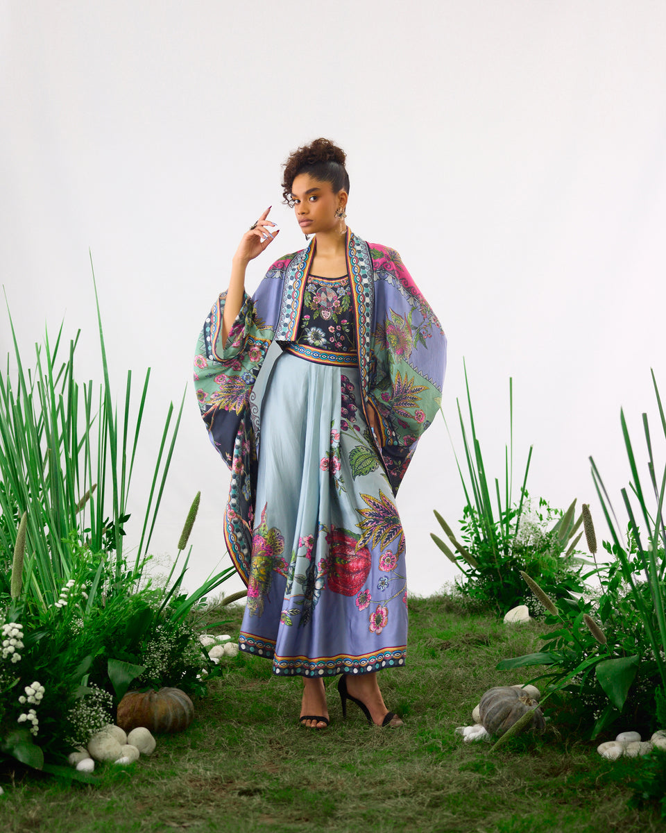 Florence : Mumtaz - Powder Blue – Rajdeep Ranawat