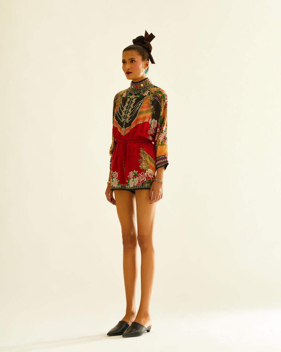 Sayuri : Shanaya - Orange/Red – Rajdeep Ranawat