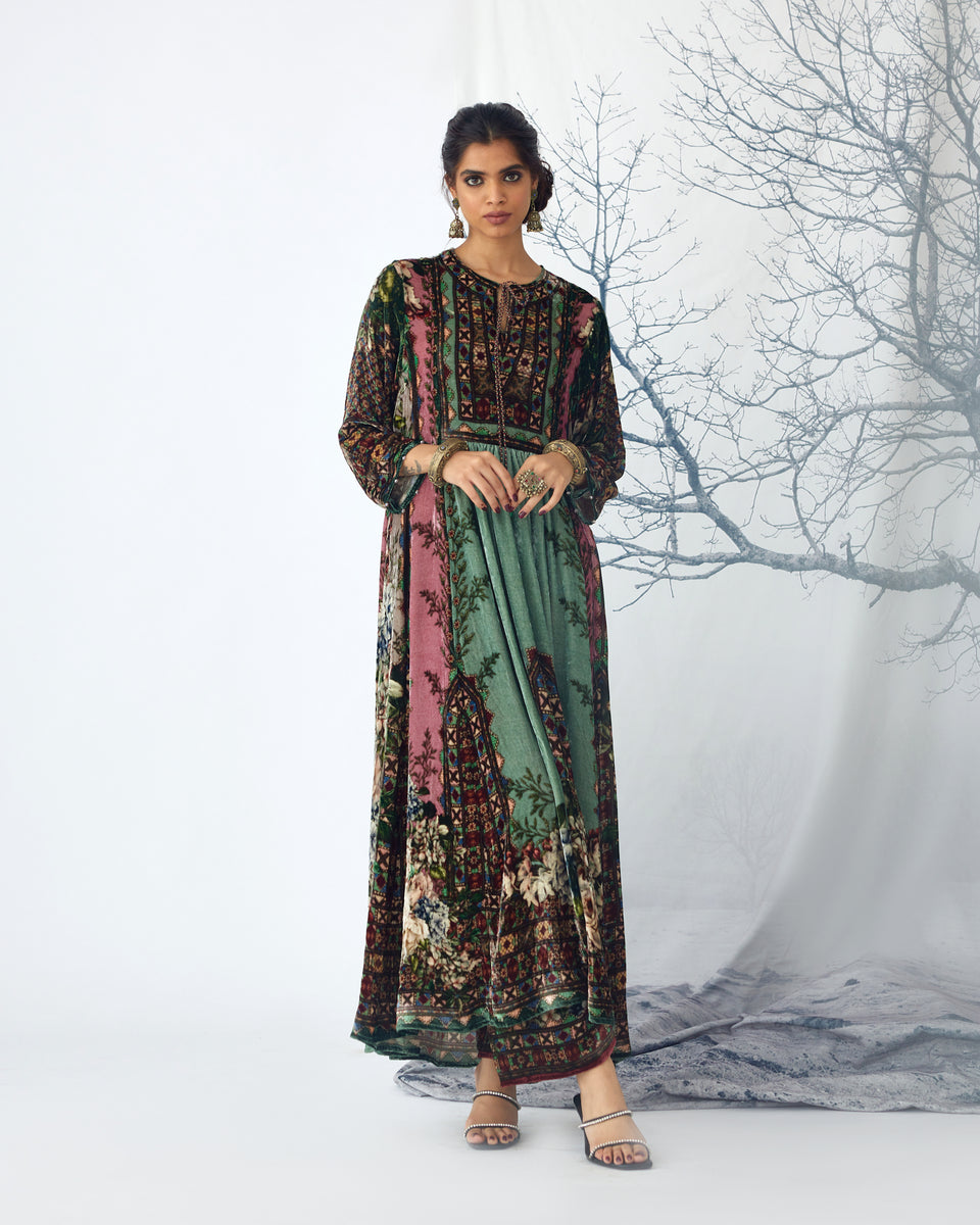 Notting Hill : Anisha - Sage/Dusty Rose – Rajdeep Ranawat